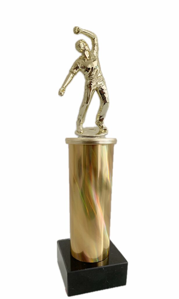 CRICKET THEME TROPHY 330MM HIGH - Trophy Guy